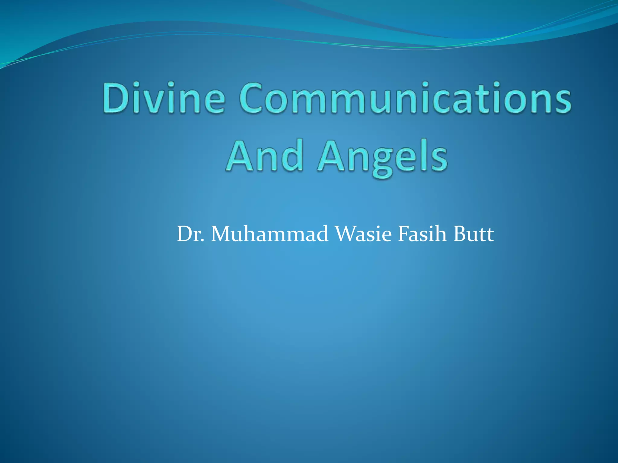 Divine Communications | PPTX