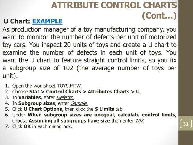 5. spc control charts | PDF