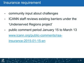 5. icann registrar accreditation | PPTX | Web Hosting | Internet