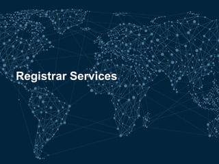 5. icann registrar accreditation | PPTX | Web Hosting | Internet