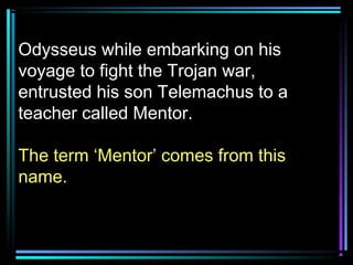 5. mentoring | PPT