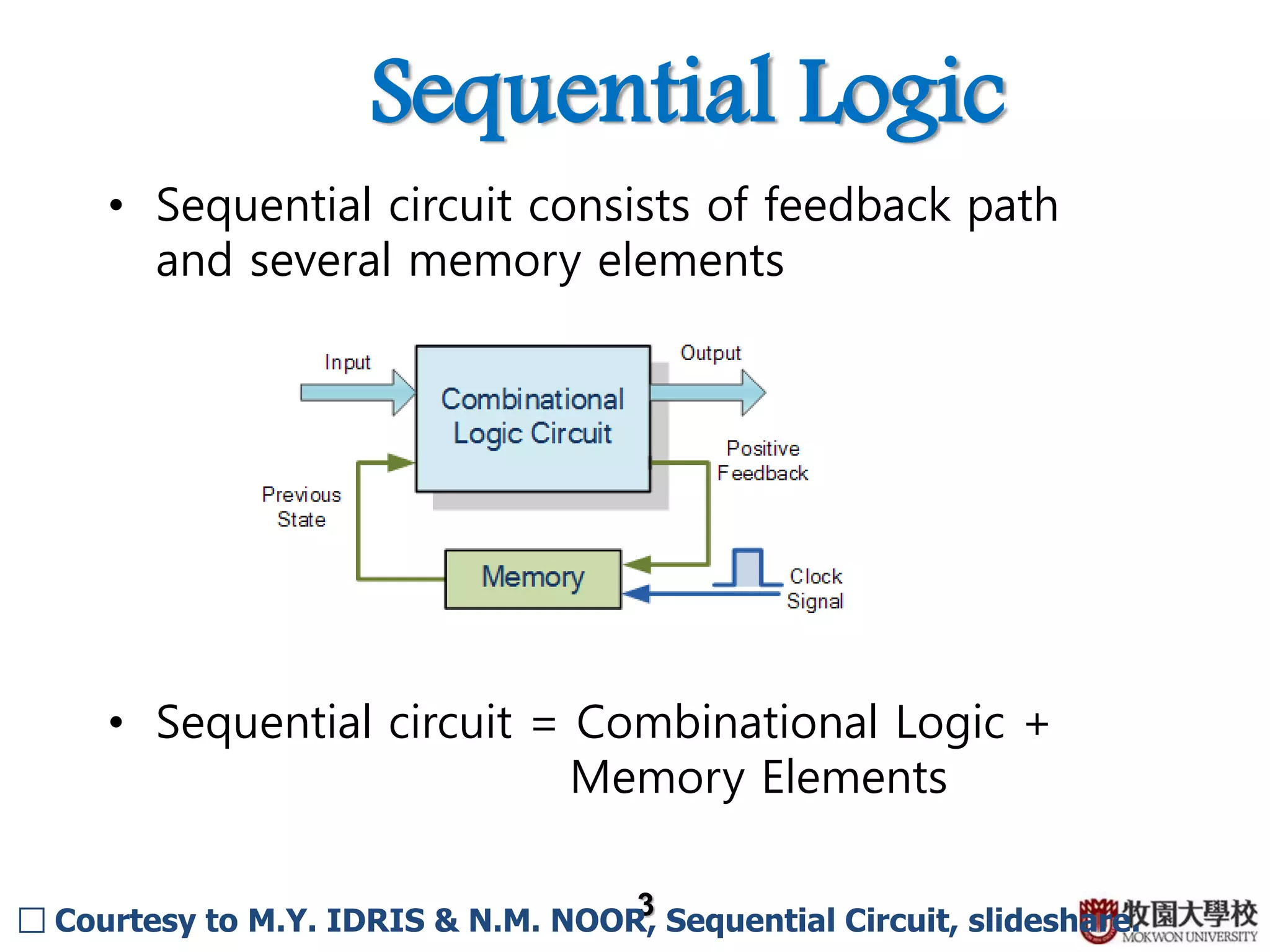 Sequential Logic Circuit | PPTX