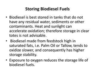 Biodiesel | PPTX