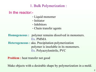 5. polymerisation practice tepe | PPT