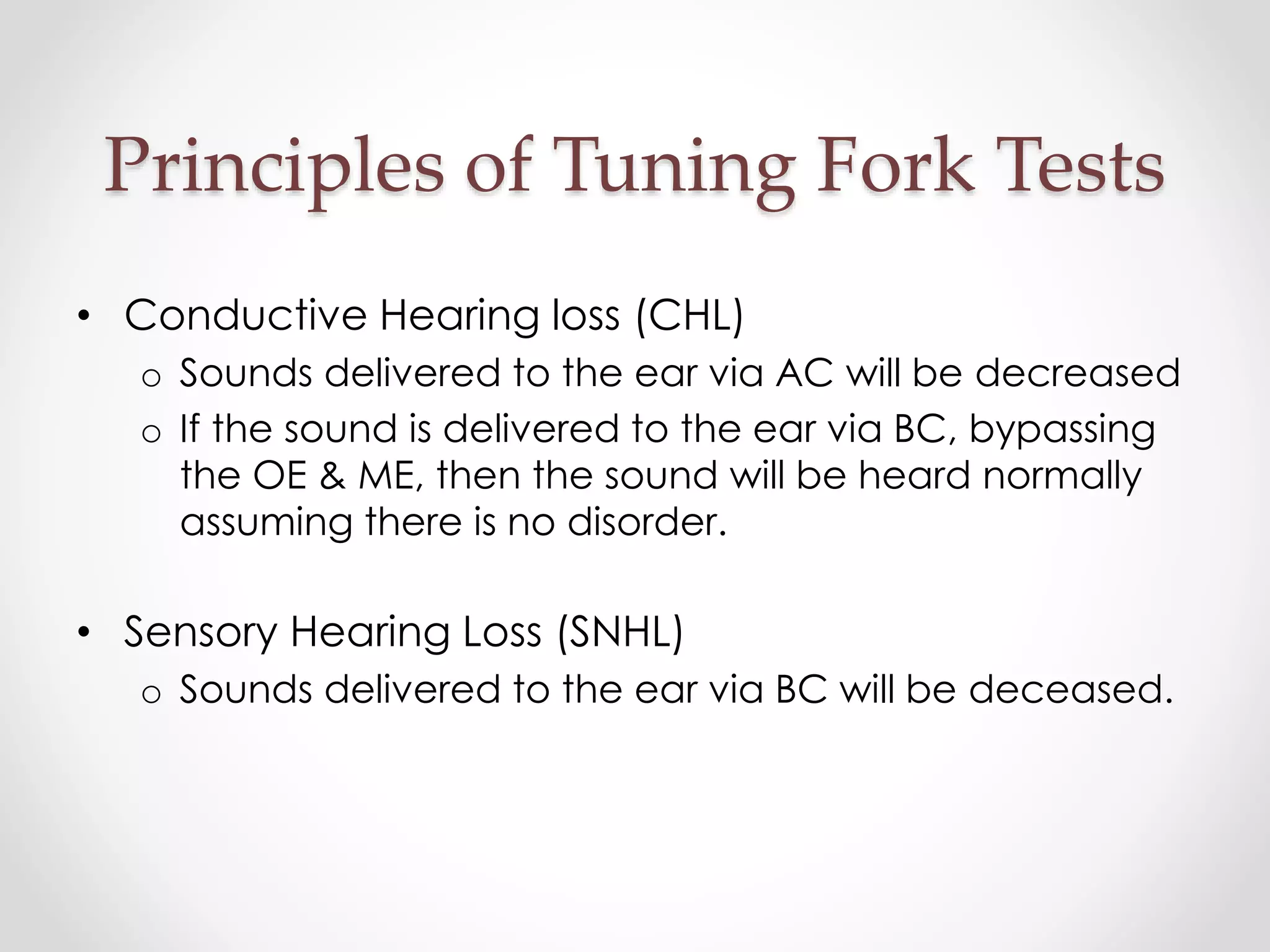 Tuning fork test | PPTX