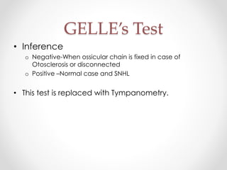 Tuning fork test | PPTX