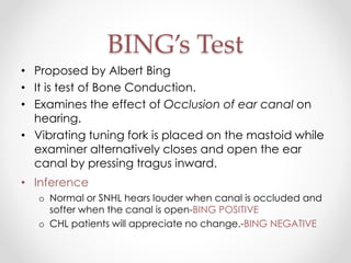 Tuning fork test | PPTX