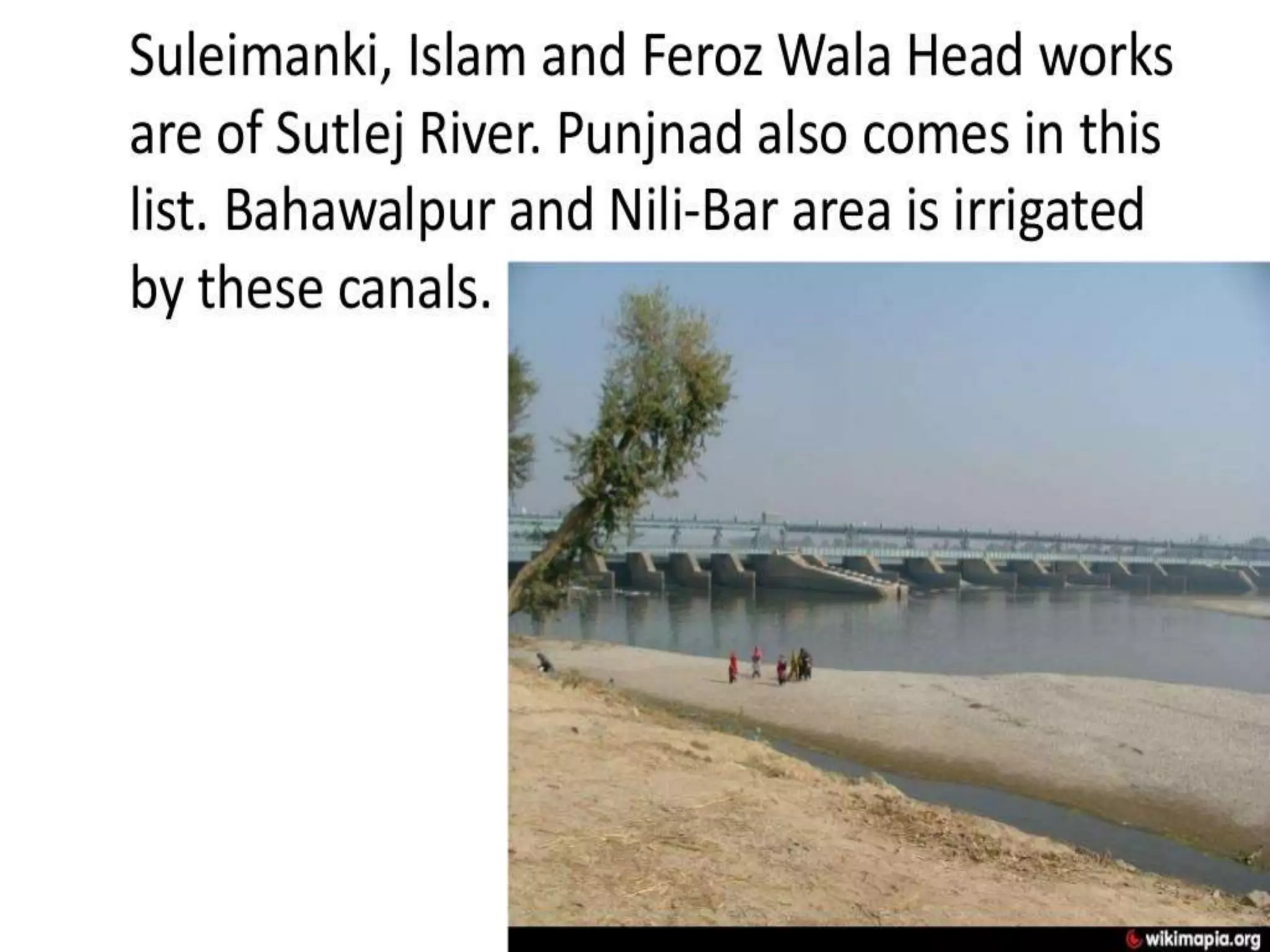 5.Canal irrigation system of pakistan A Lecture By Mr. Allah Dad Khan ...