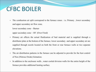 Presentation on CFBC Boilers | PDF