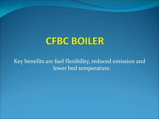 Presentation on CFBC Boilers | PDF