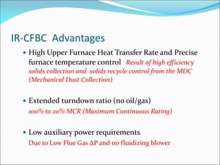 Presentation on CFBC Boilers | PDF