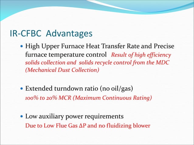 Presentation on CFBC Boilers | PDF