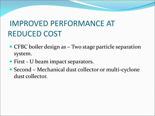 Presentation on CFBC Boilers | PDF