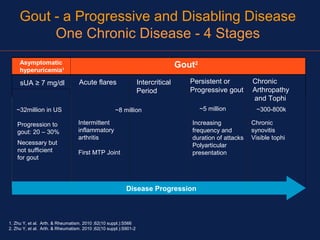 The Management of Gout and Hyperuricemiadbm | PPT