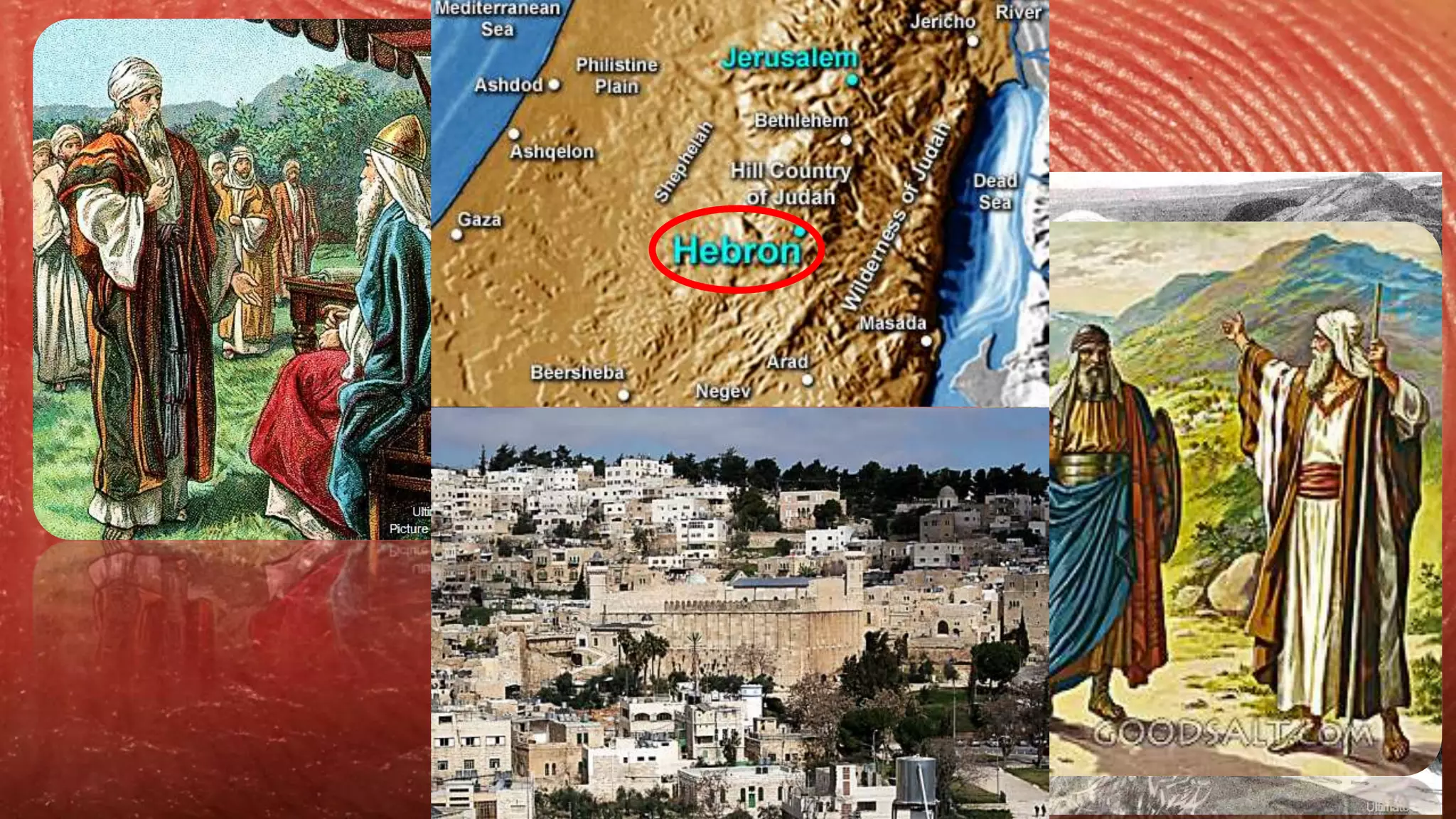 5. 為約書亞成了舞台背景的迦勒 | PPT