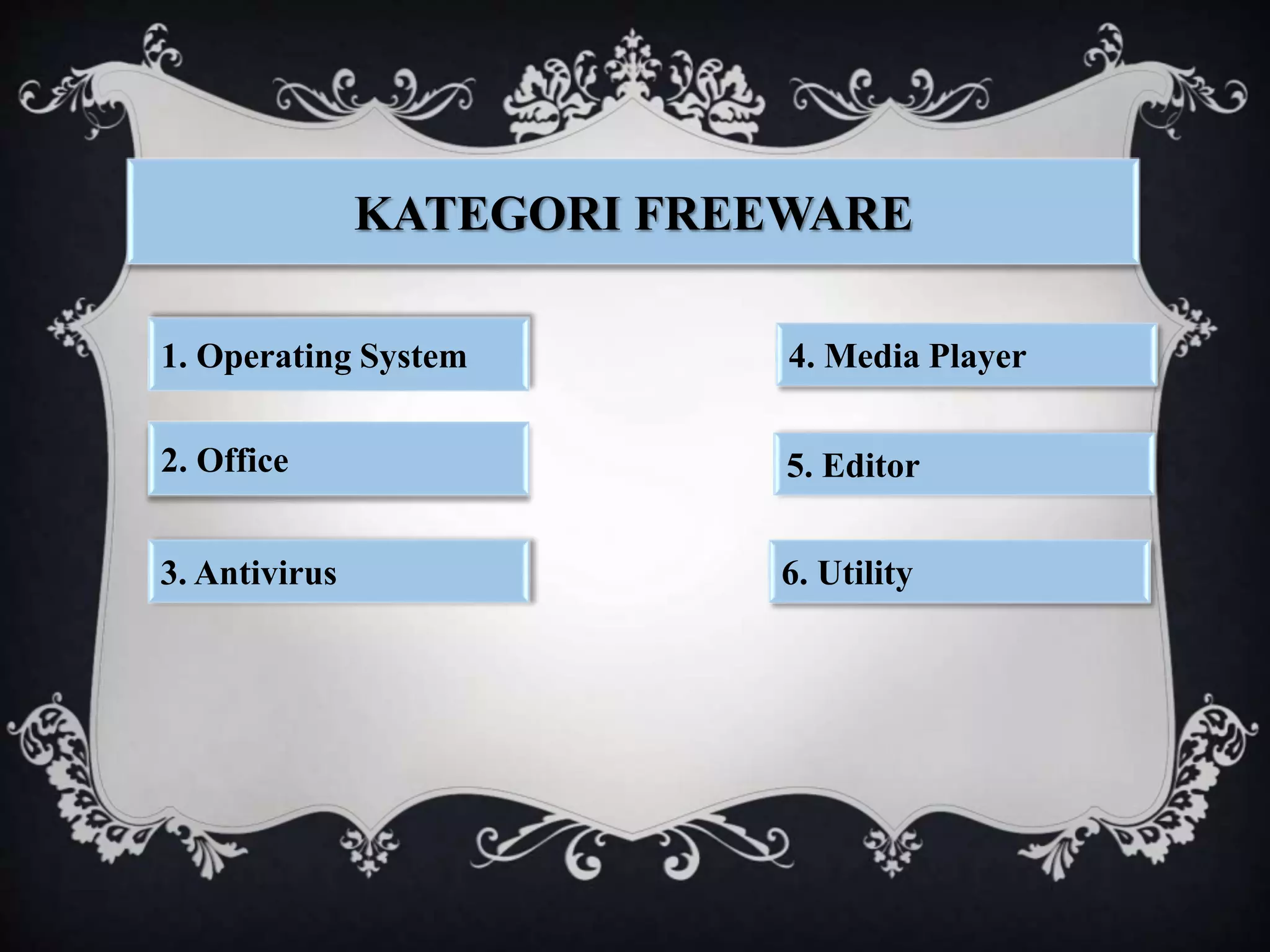 ppt macam macam software freeware kelompok ganjil | PPTX