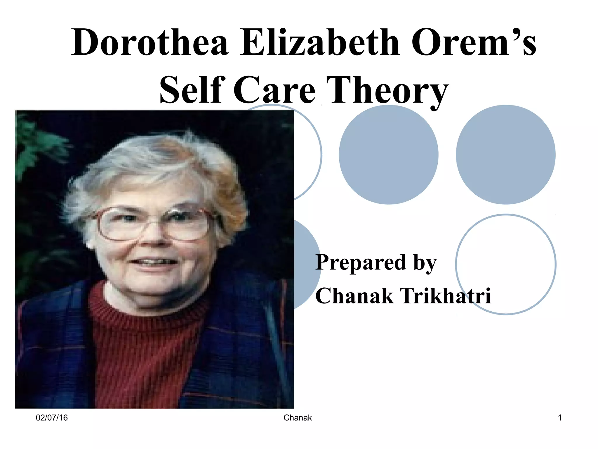 Orem Theory | PPT