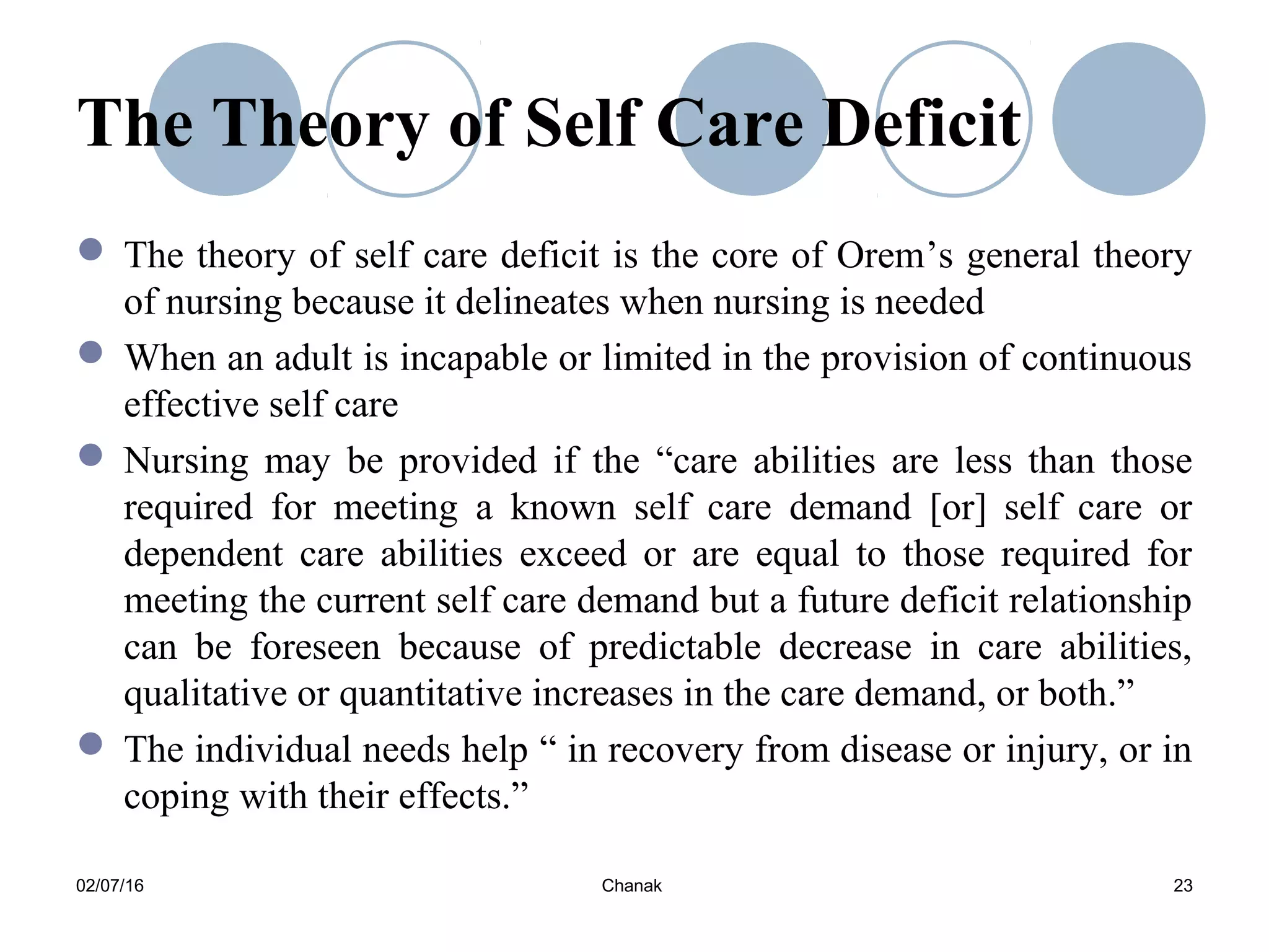 Orem Theory | PPT