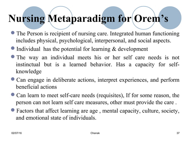 Orem Theory | PPT | Parenting Babies and Toddlers | Parenting