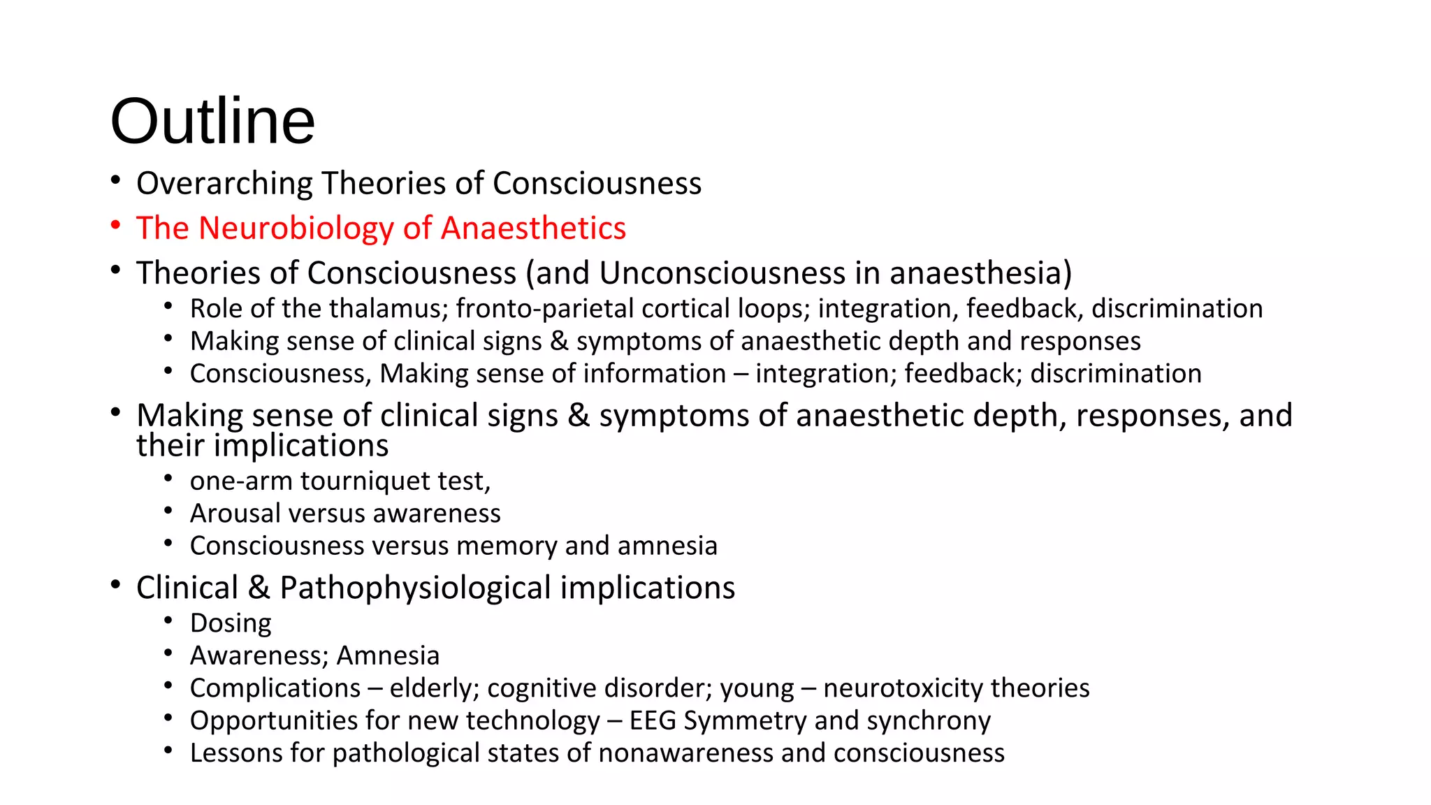 5. thomas lew how anaesthetic works (and why knowing matters) | PPT