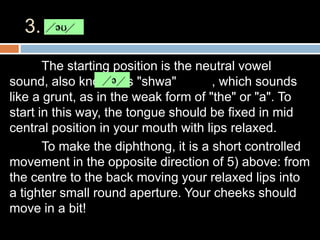 Diphtong-Pronounciation | PPTX
