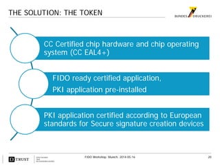FIDO, PKI & beyond: Where Authentication Meets Identification | PPT