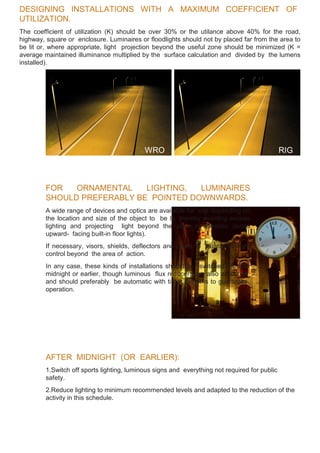 lighting design procedure for flood | PPT