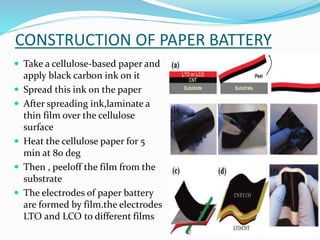 5.paper battery ppt | PPTX