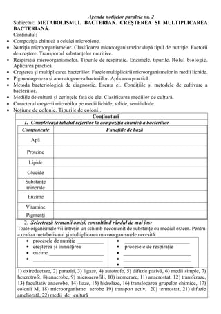 5. 5. 10 agenda notițelor paralele | PDF