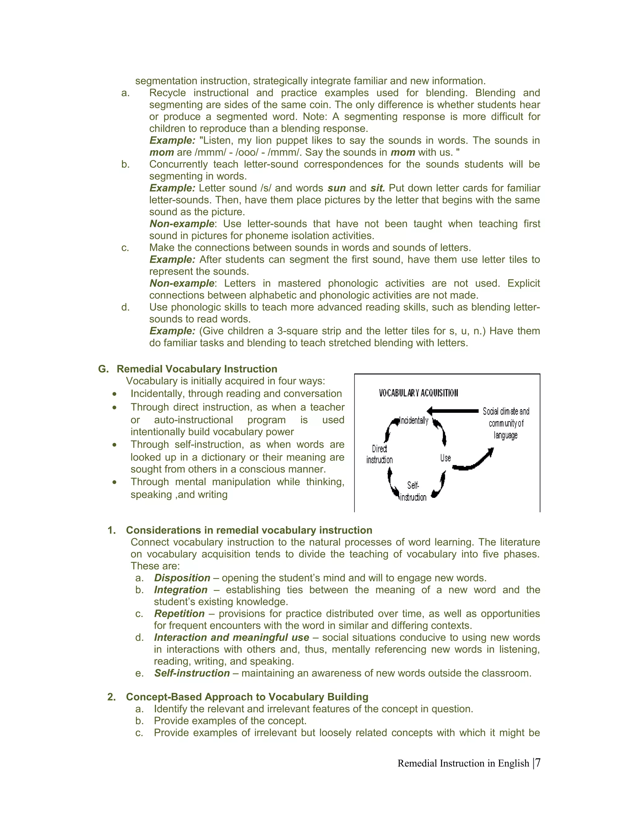 Remedial English Instruction (5 of 16) | DOC