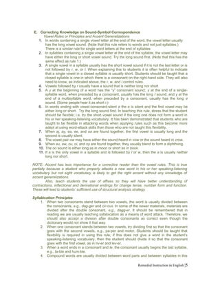 Remedial English Instruction (5 of 16) | DOC