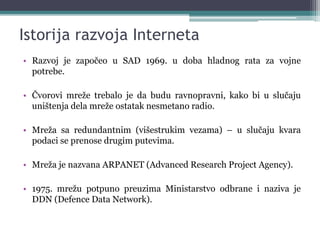 internet i intranet | PPTX