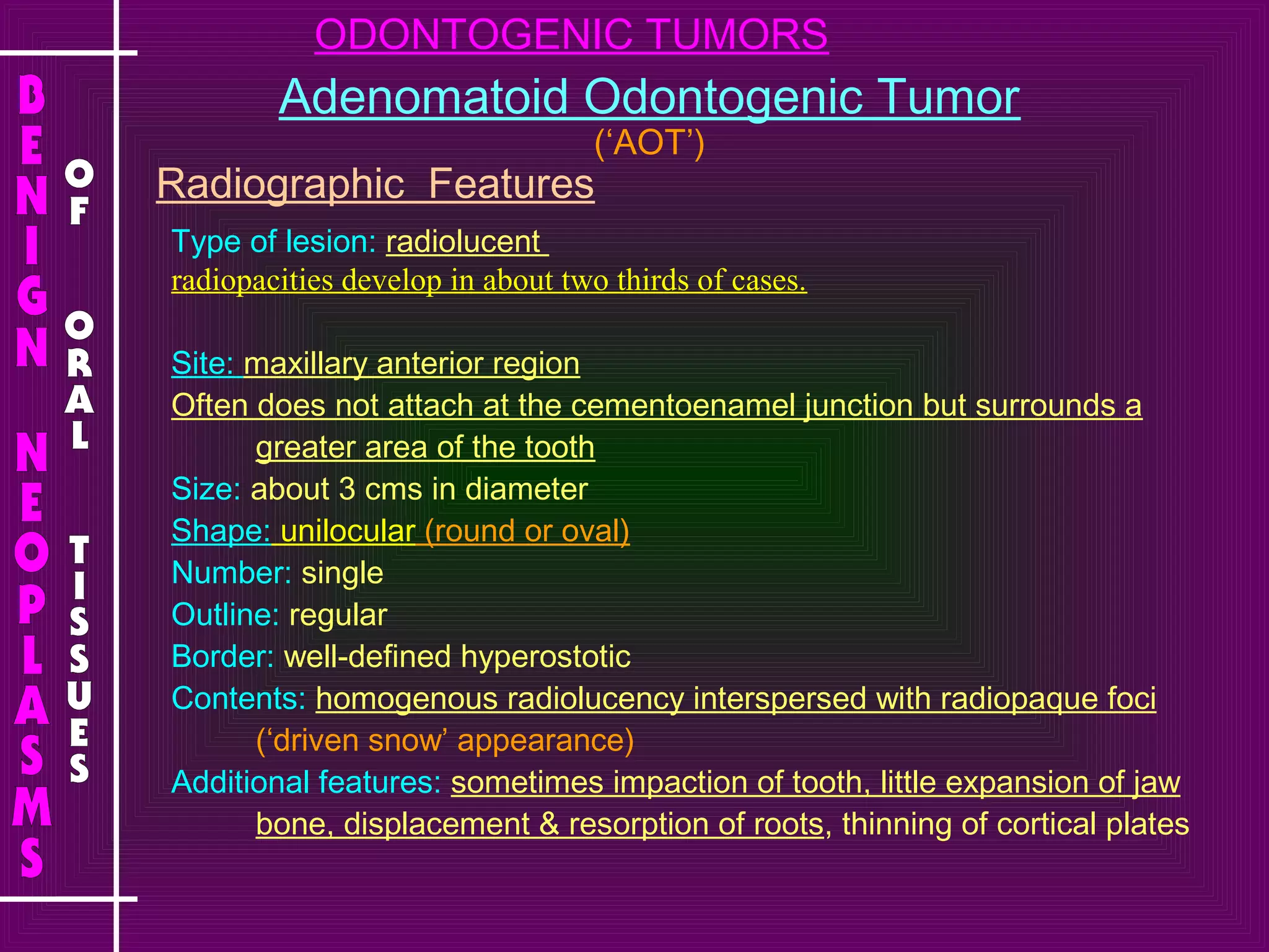 5. odontogenic tumor (1) | PPT