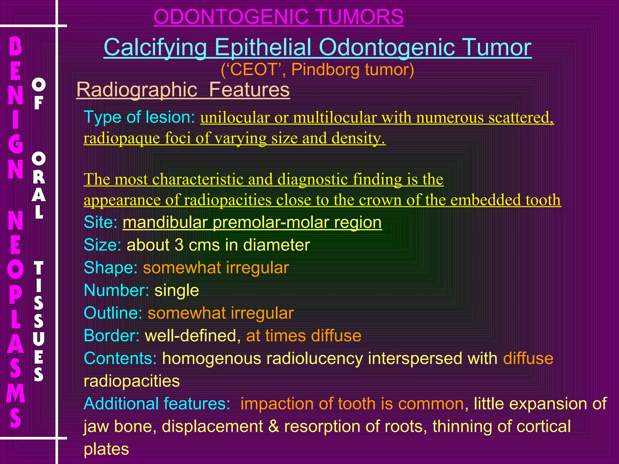 5. odontogenic tumor (1) | PPT