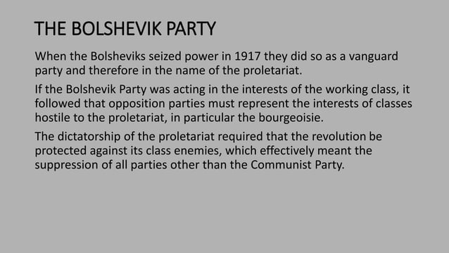 POLITICAL IDEOLOGIES - LENINISM | PPTX | Civic affairs | Politics