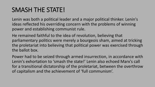POLITICAL IDEOLOGIES - LENINISM | PPTX