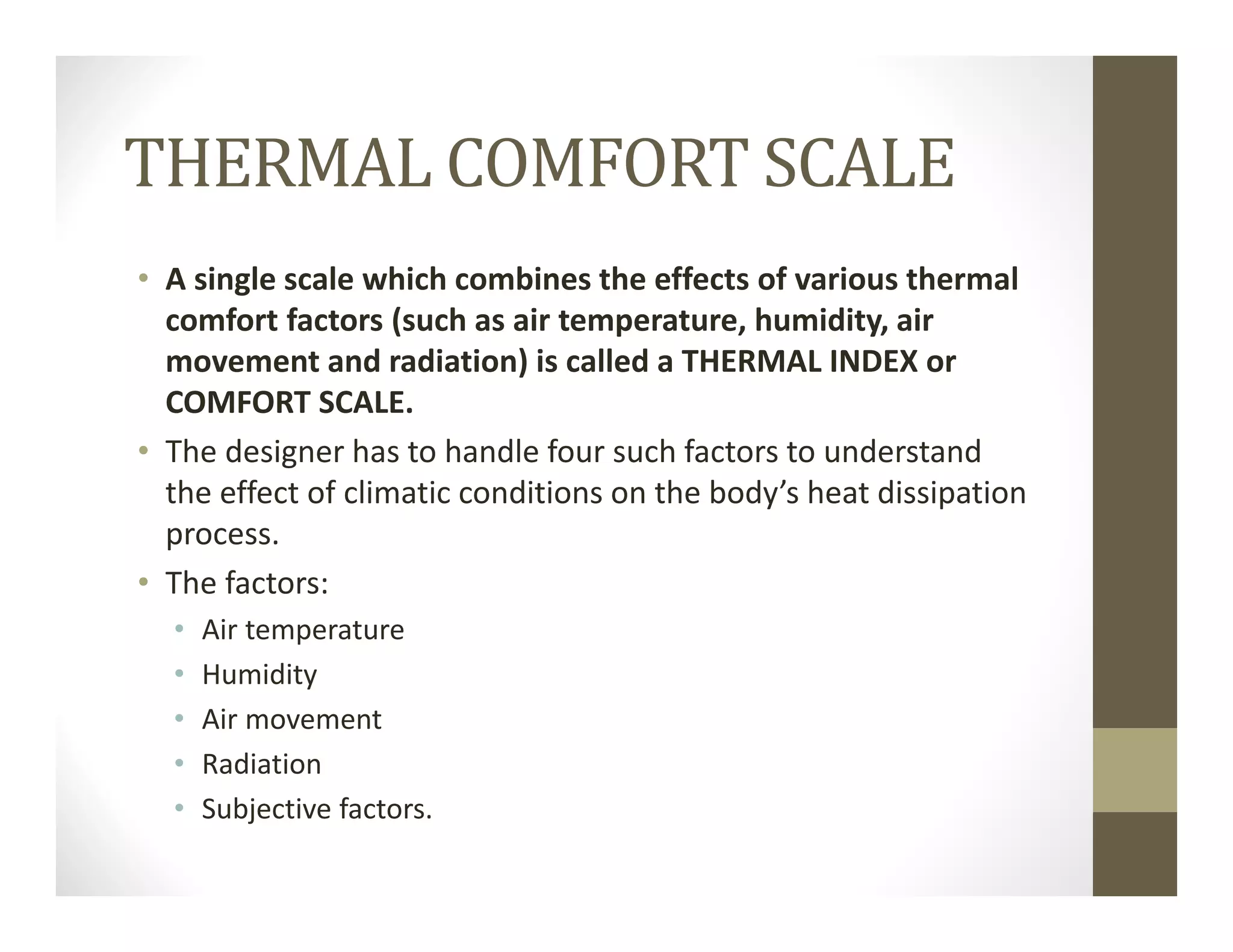 5. Thermal comfort 2 (indices) | PDF