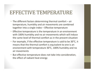 5. Thermal comfort 2 (indices) | PDF