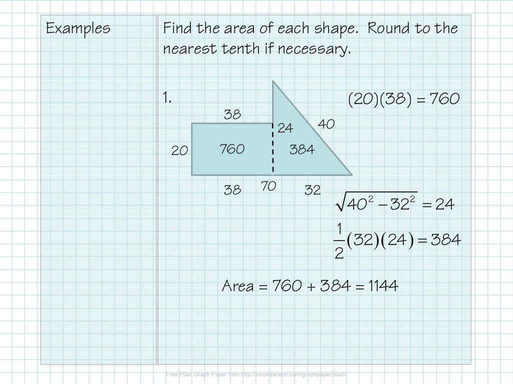 5.13.2 Area of Regular Polygons and Composite Shapes