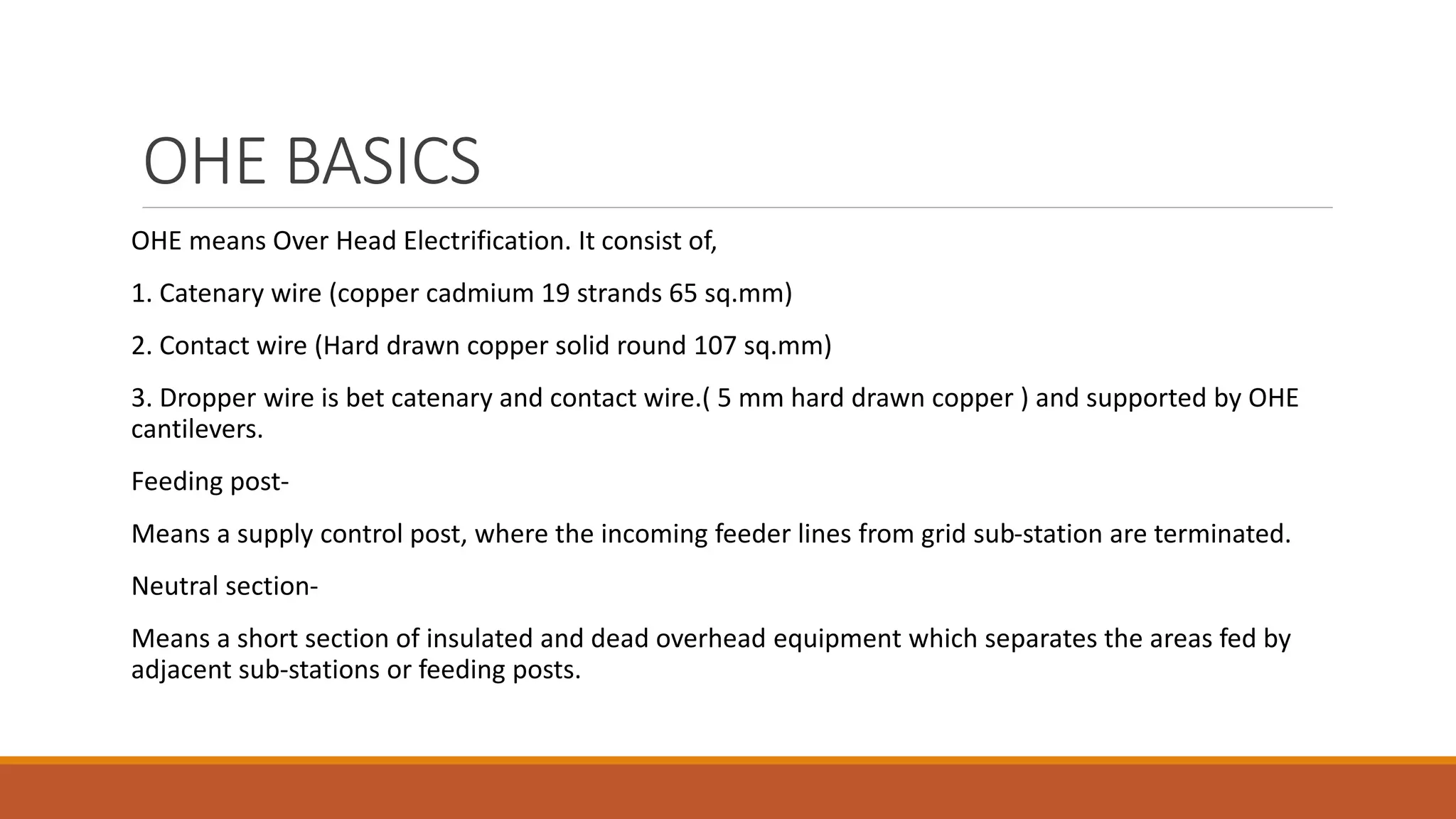 Overhead Electrification | PPTX