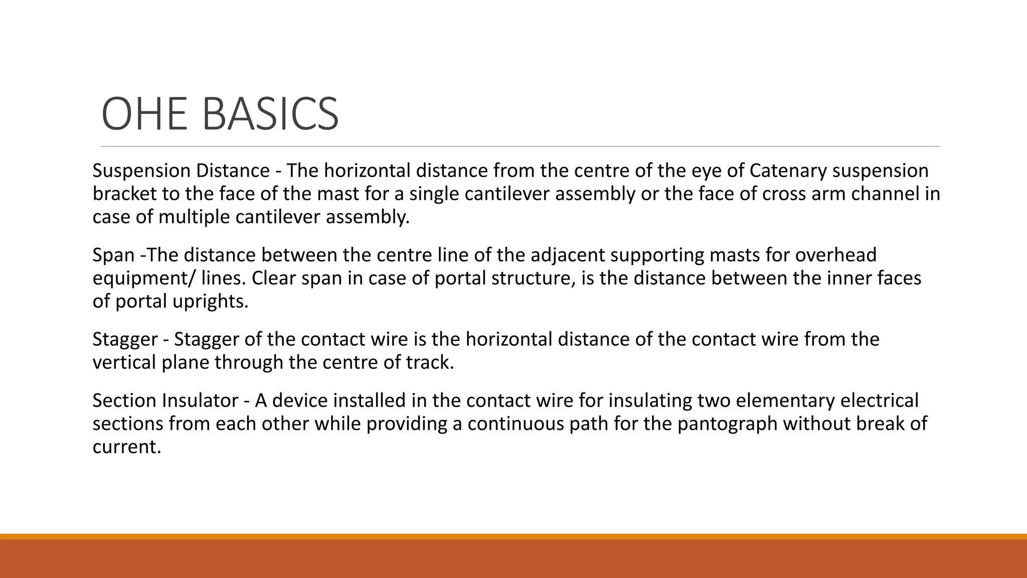 Overhead Electrification | PPTX