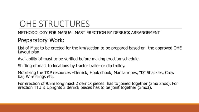 Overhead Electrification | PPTX | Rail Travel | Travel Type