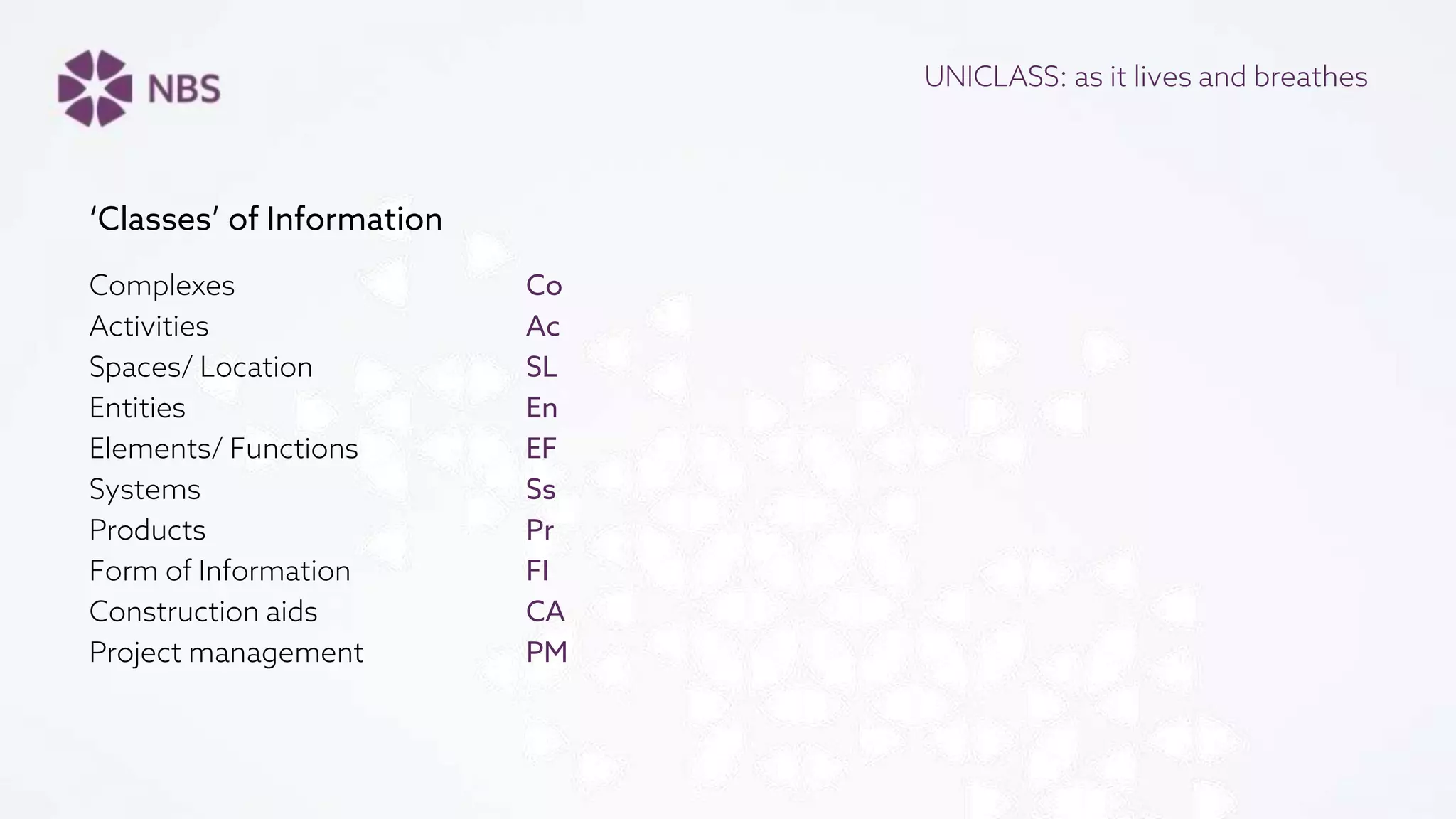 Uniclass 2015: As it lives and breathes | Empowering you in a BIM world ...