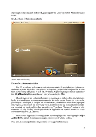 Rodzaje i funkcje systemów operacyjnych | PDF