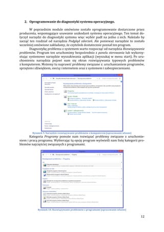 Oprogramowanie antywirusowe i do diagnostyki systemu operacyjnego | PDF