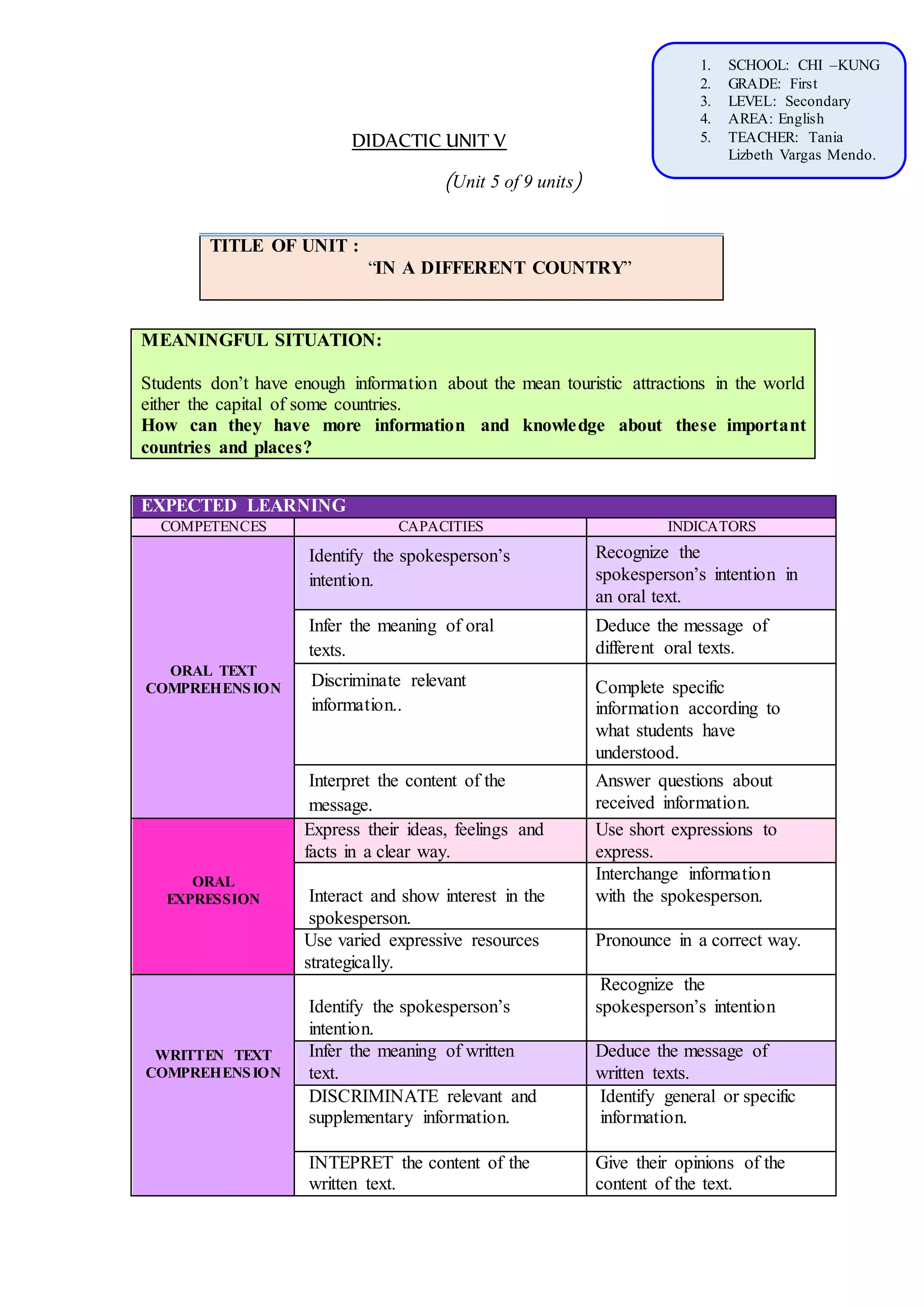 5. didactic unit v | DOCX