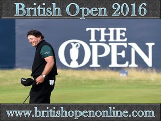 live golf british open | PPT