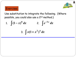 Integration By Substitution