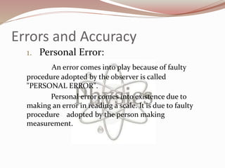 5. errors and accuracy | PPTX