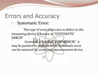 5. errors and accuracy | PPTX
